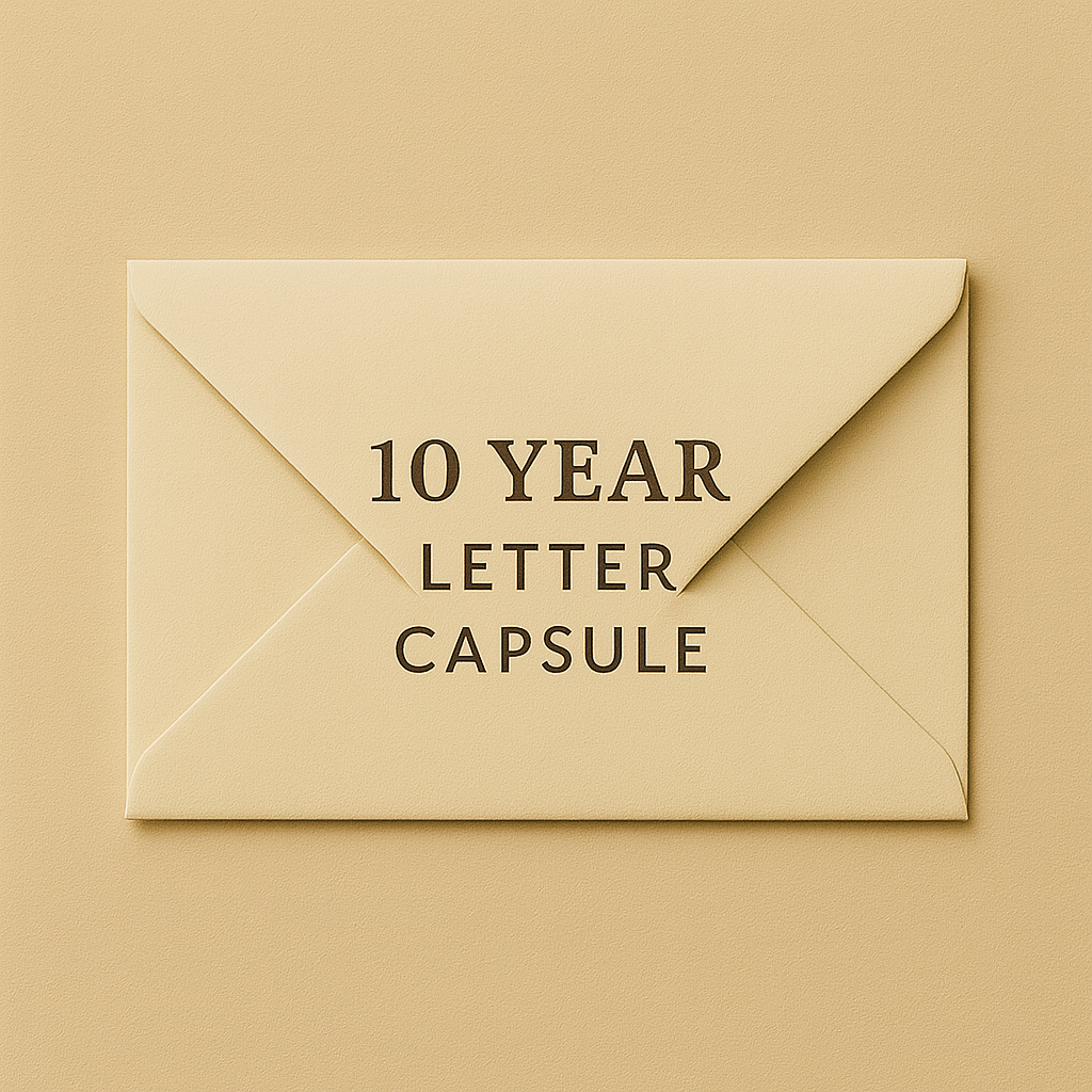 10 Year - Letter – Dear Future Me